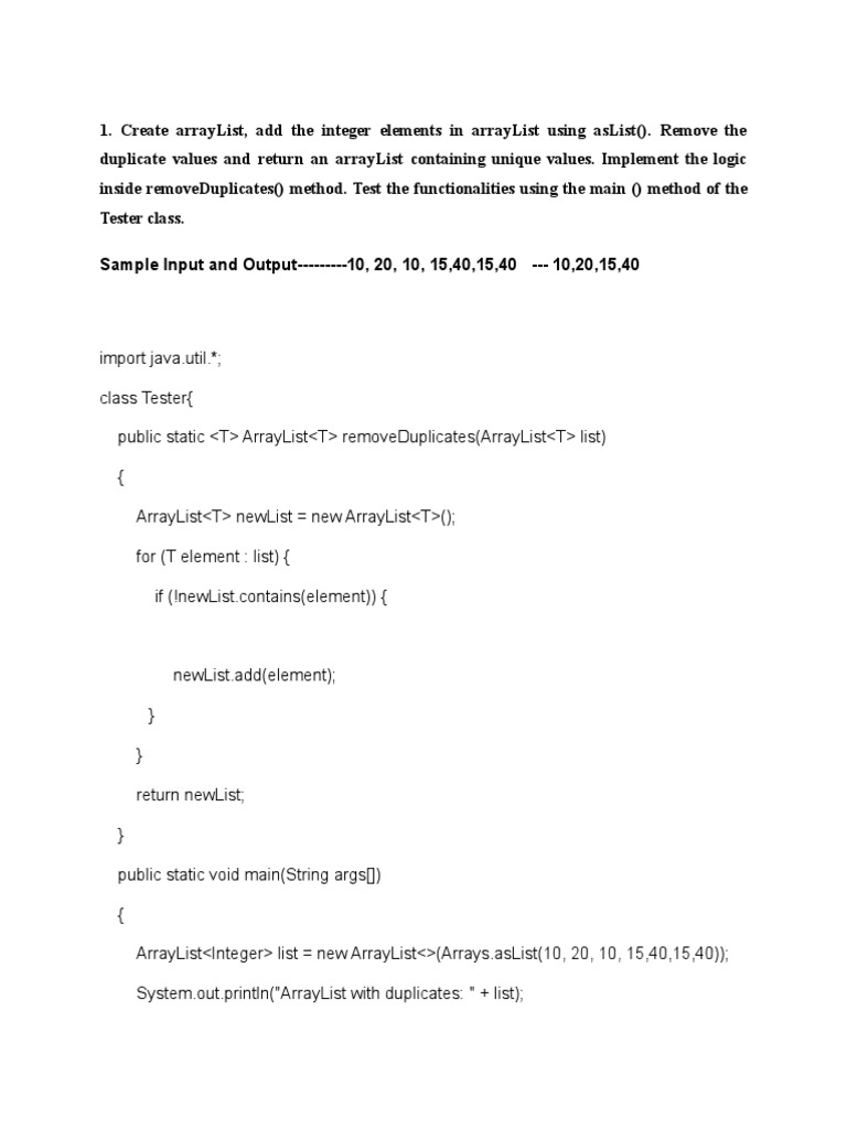 Problem Statements OOP | Download Free PDF | Method (Computer Programming) | String (Computer ...