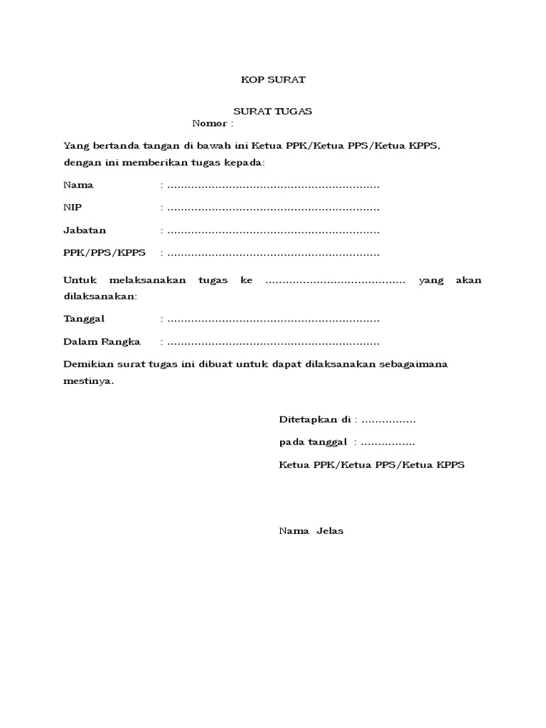 Surat Tugas dan Kuitansi PPK/PPS | PDF | Kajian Bahasa Asing | Griya & Taman