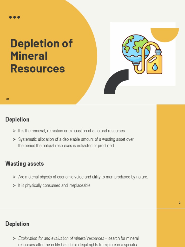 Understanding Mineral Resource Depletion | PDF | Depreciation | Cost