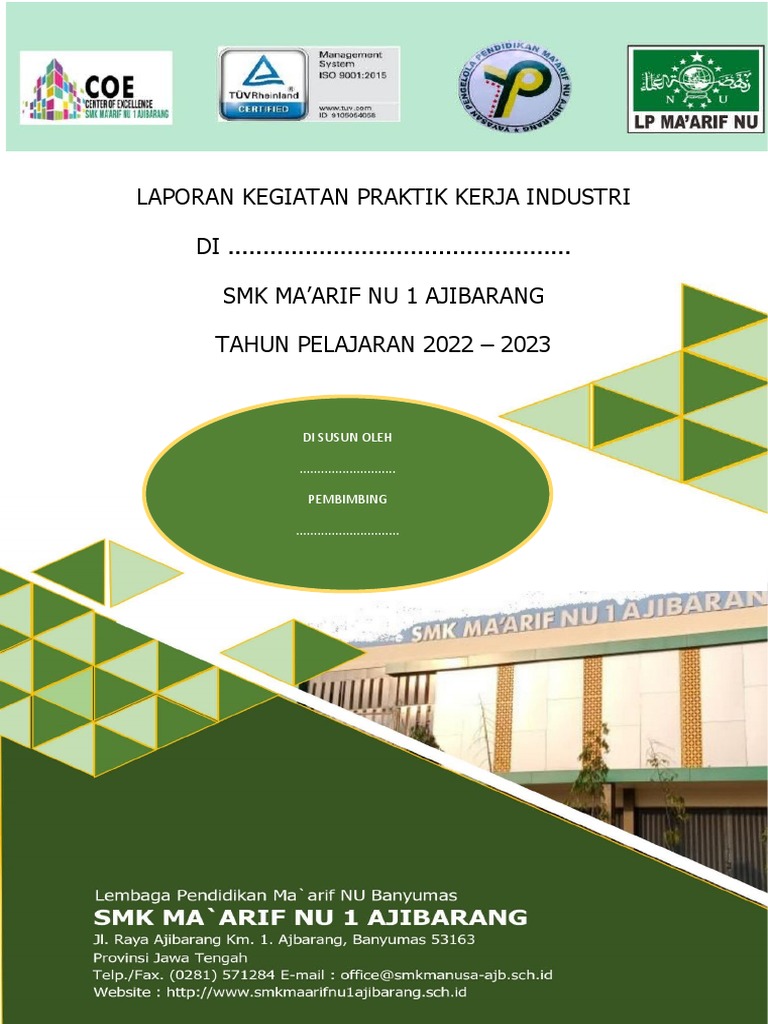 Laporan Prakerin 2022 - 2023 | PDF