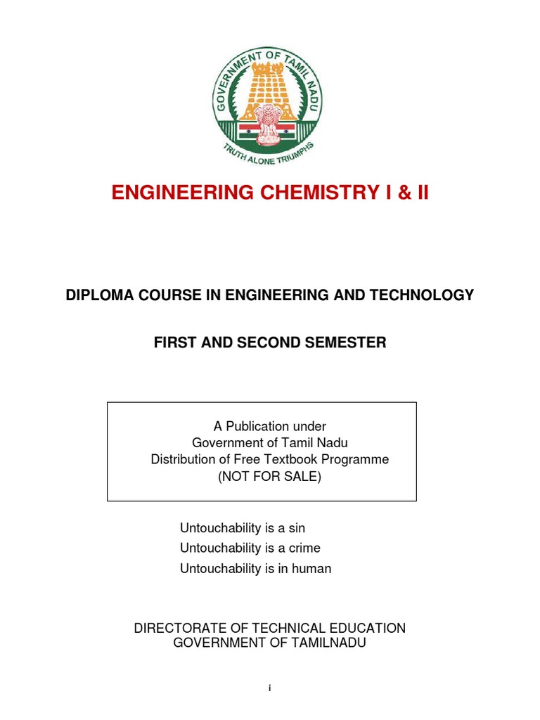 Engineering Chemistry I II | PDF | Atomic Nucleus | Atoms