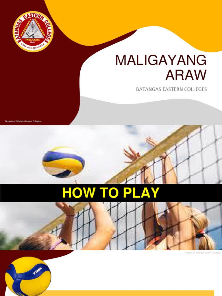 Volleyball Game Rules and Player Roles | PDF | Volleyball | Entertainment