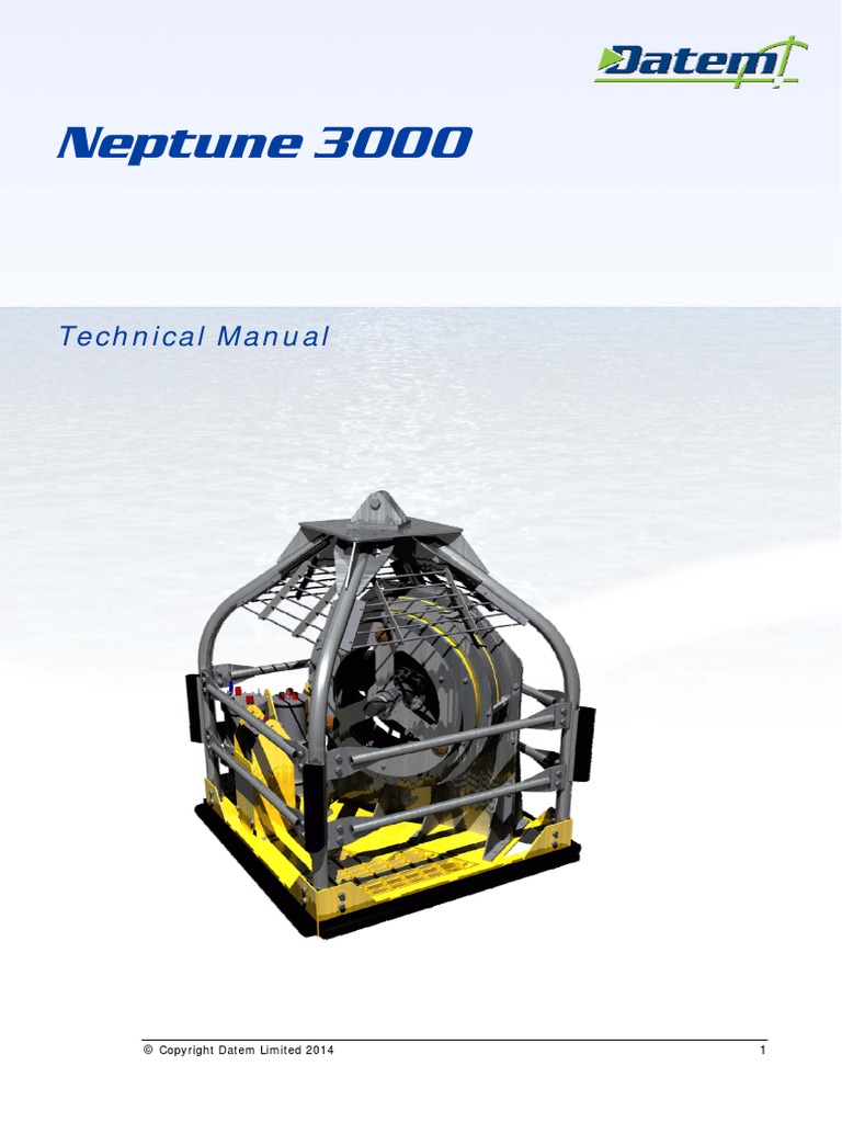 Neptune 3000 Technical Manual 0.9 | PDF | Power Supply | Electrical ...