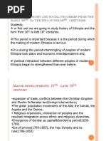 Grade 12 History unit 3 | PDF | Ethiopia