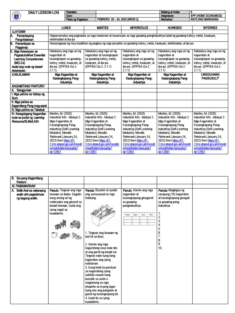 DLL G5 Eppia Q3 W2 | PDF