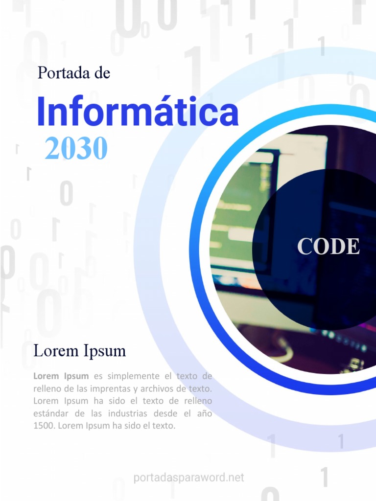 Portada de Informática 2030 | PDF