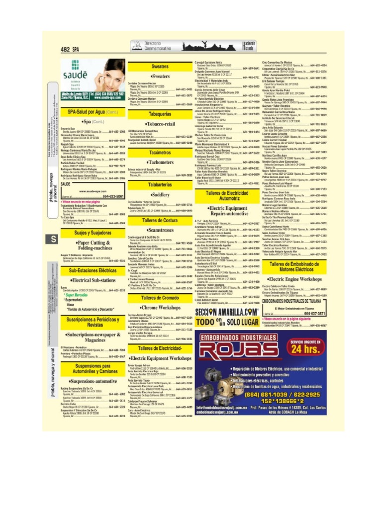 Seccion Amarilla | PDF