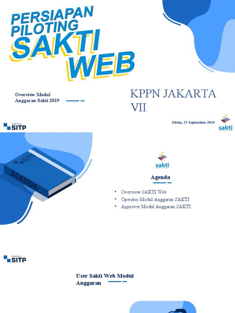 Panduan Modul Anggaran SAKTI 2019 | PDF