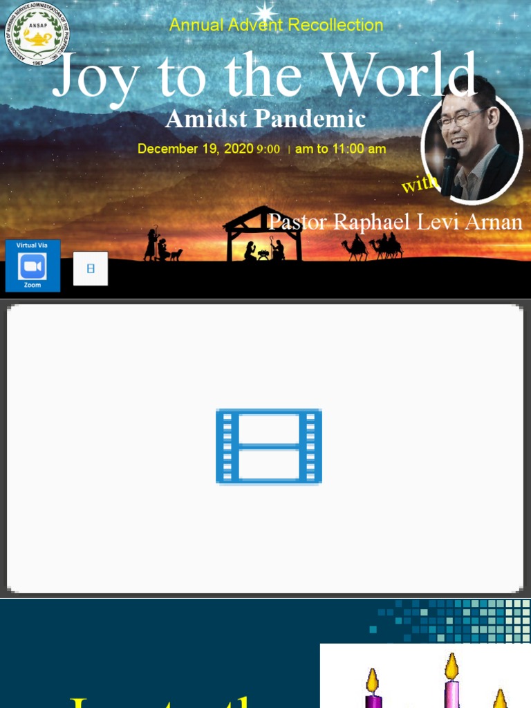 Annual Advent Recollection 2020 | PDF | Self-Improvement