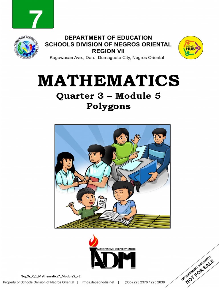 Math 7-Q3-Module-5 | PDF | Triangle | Polygon