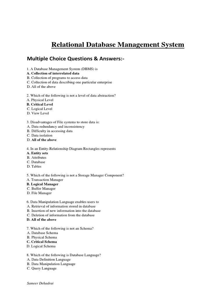 Adv Rdb Download Free Pdf Relational Database Databases