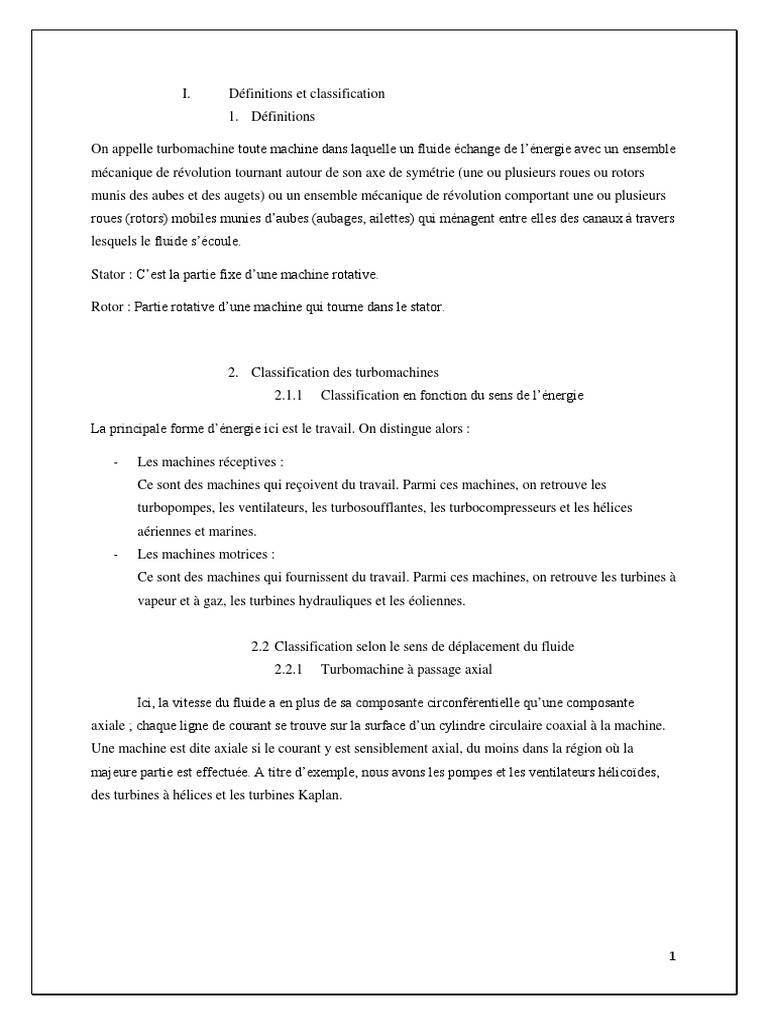 Exposé Turbomachine Essai 1 | PDF | Turbocompresseur | Pompe