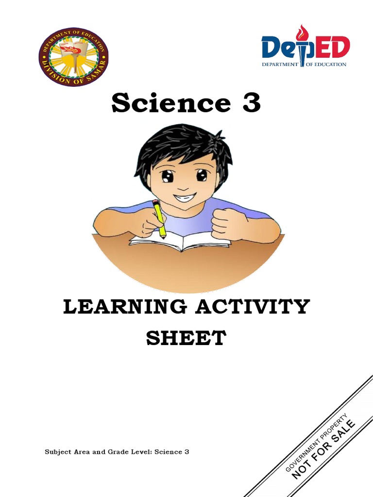 Las Q3 Science 3 Week 1 | PDF | Freedom Of Expression Law | Business Law
