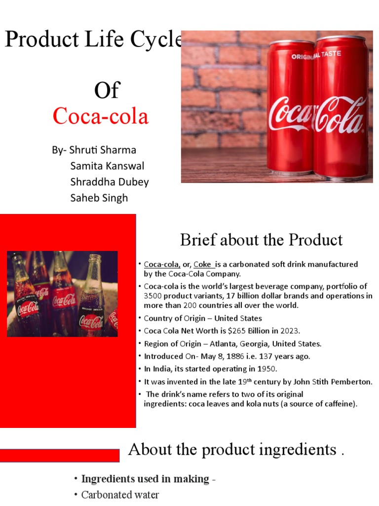 PLC On Coca Cola | PDF | Coca Cola | Cola