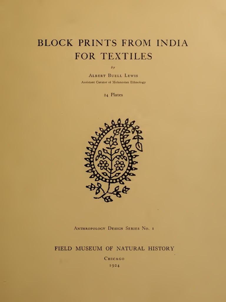 Block Prints From I 01 Lew I | PDF | Textiles