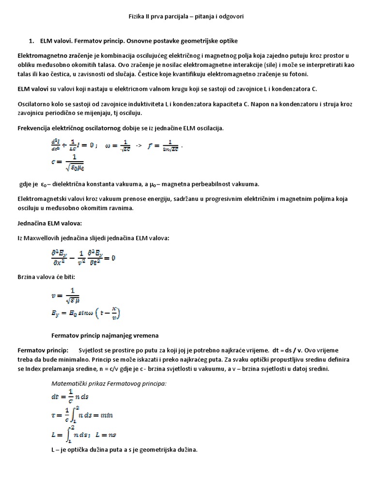 Fizika 2-1 Parc | PDF