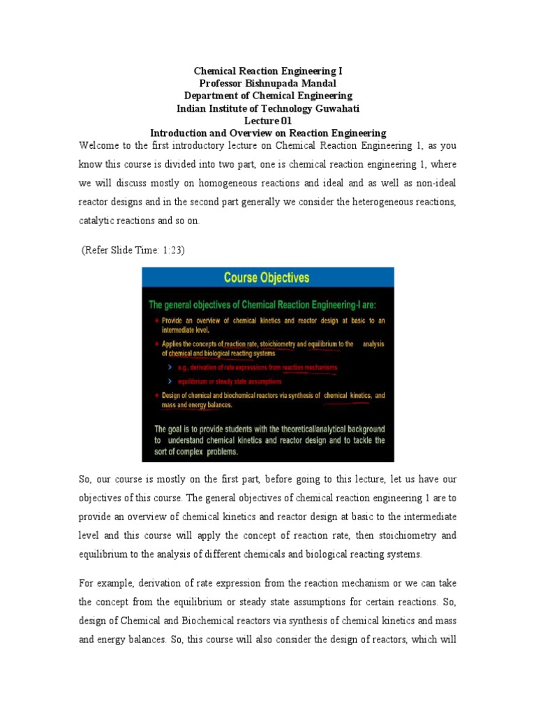 Cre 1 | PDF | Heterogeneous Catalysis | Catalysis