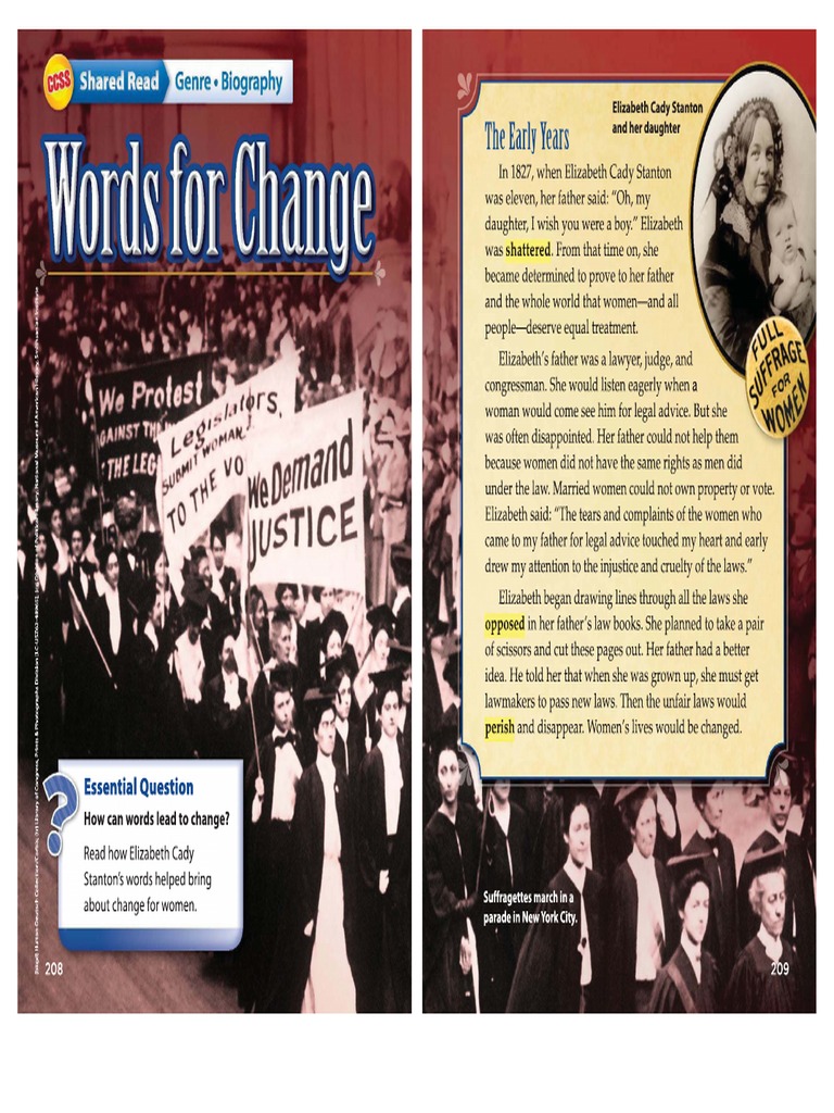 Elizabeth Cady Stanton | PDF