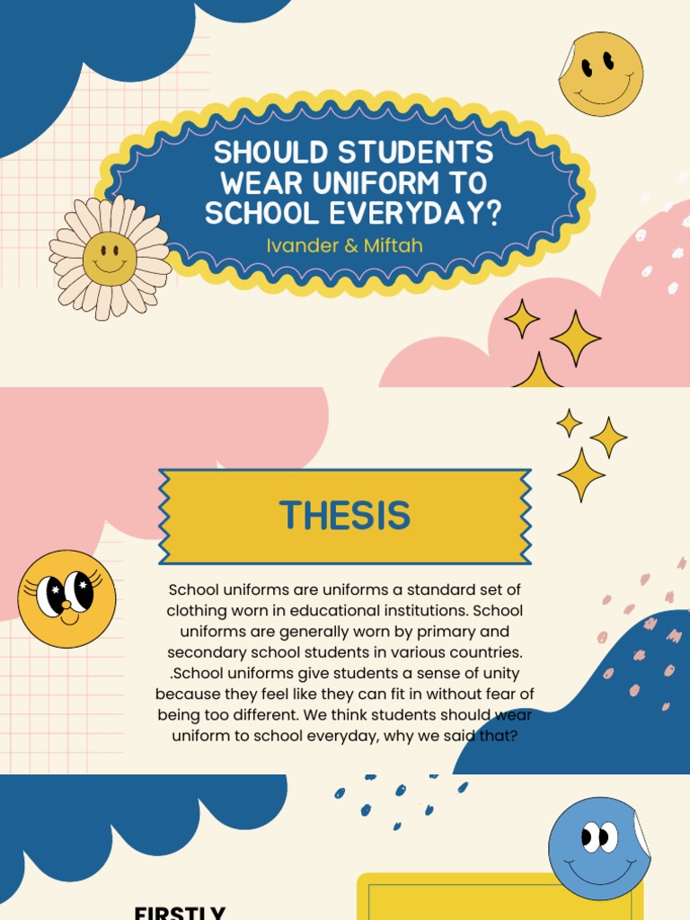 Should Students Wear Uniform To School | PDF