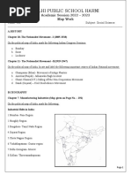 CLASS 8 MAP WORK ACTIVITY Term 2 | PDF