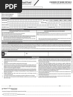 Change of Bank Mandate Form | PDF | Cheque | Passbook