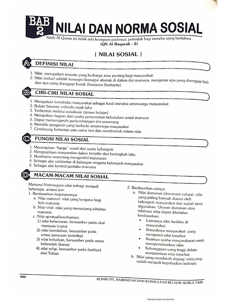 Nilai Dan Norma | PDF