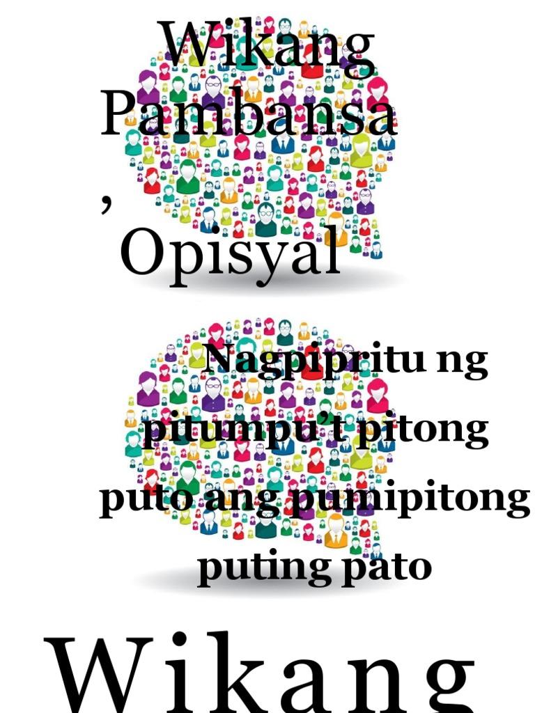 Wikang Panturo | PDF