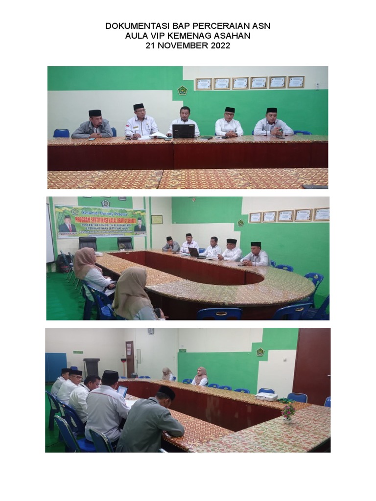 Dokumentasi Bap Perceraian Asn | PDF