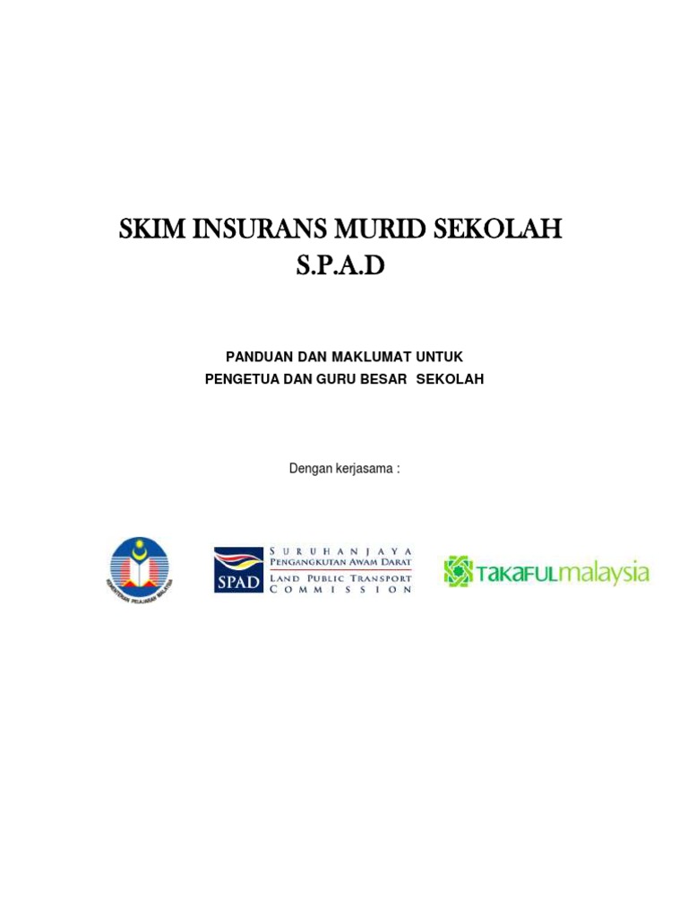 Panduan Skim Insuran Murid Sekolah | PDF