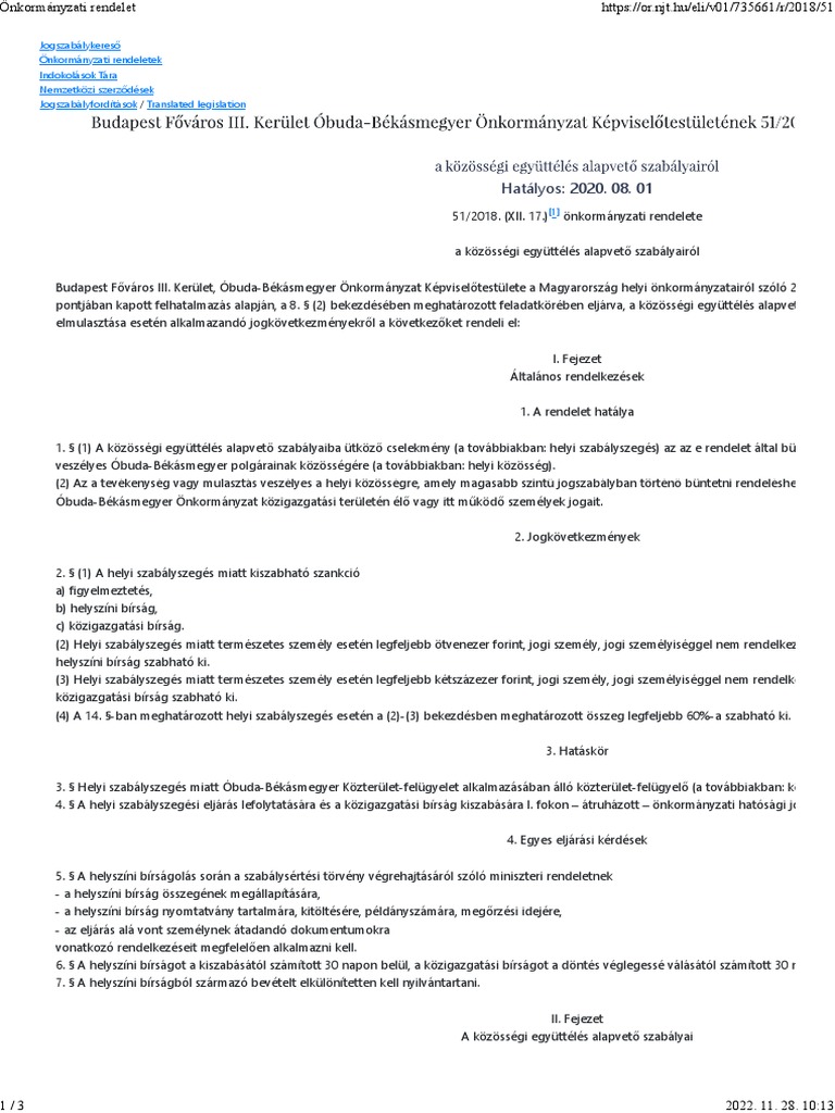 3 Ker Egyutteles-Szabalyai ZAJ | PDF