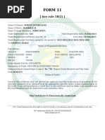 Fssai Application Receipt | PDF