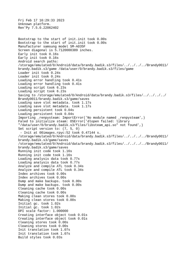 Log | PDF | Library (Computing) | Computer Programming