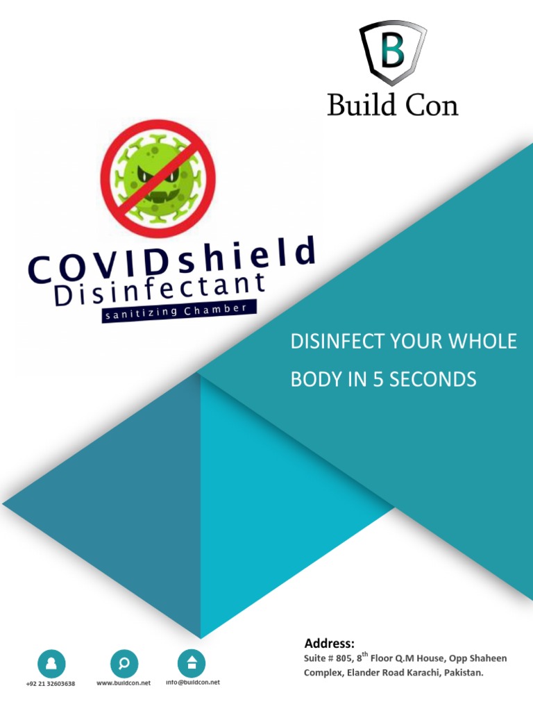 Covid 19 Shield (Sanitizing Tunnel) | PDF