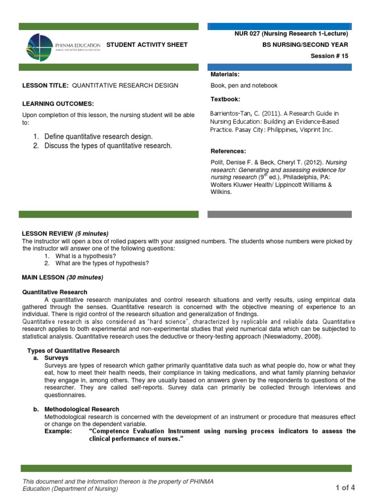 SAS Session 15 Research 1 | PDF | Clinical Trial | Randomized ...