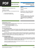 CHN Sas 1 23 Answers | PDF | Preventive Healthcare | Blood Donation