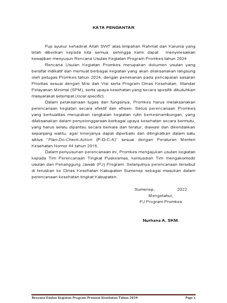 Ruk Promkes 2024 | PDF