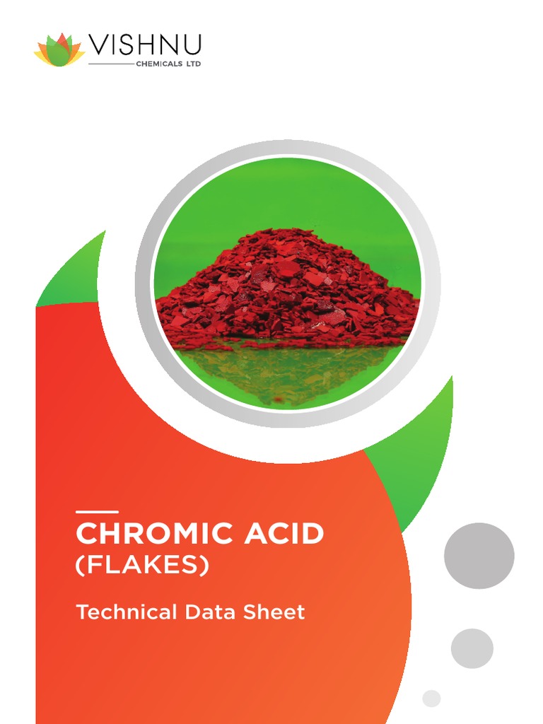 Chrome Chemicals Chromic Acid Pdf Chromium Materials