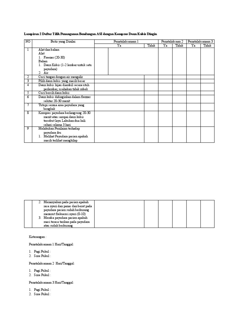 Daftar Tilik New | PDF | Kesehatan Holistik | Sains & Matematika