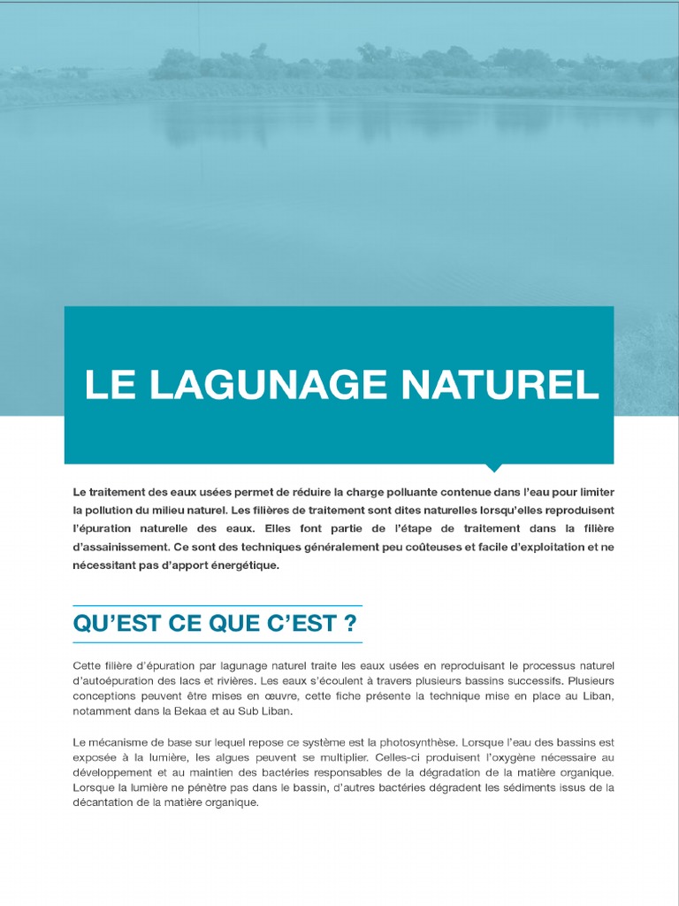 Lagunage Naturel FR 2016 | PDF