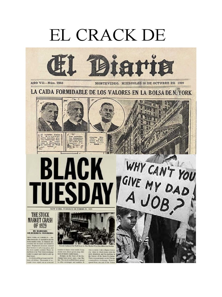 El Crack de 1929 | PDF | Accidente de Wall Street de 1929 | Viajes por ...