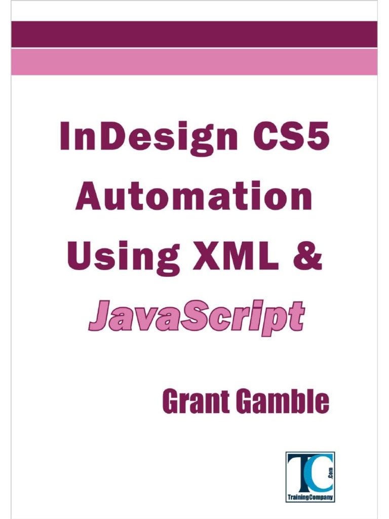 Indesign Cs5 Automation Using Xml Javascript Compress Pdf Xslt Xml