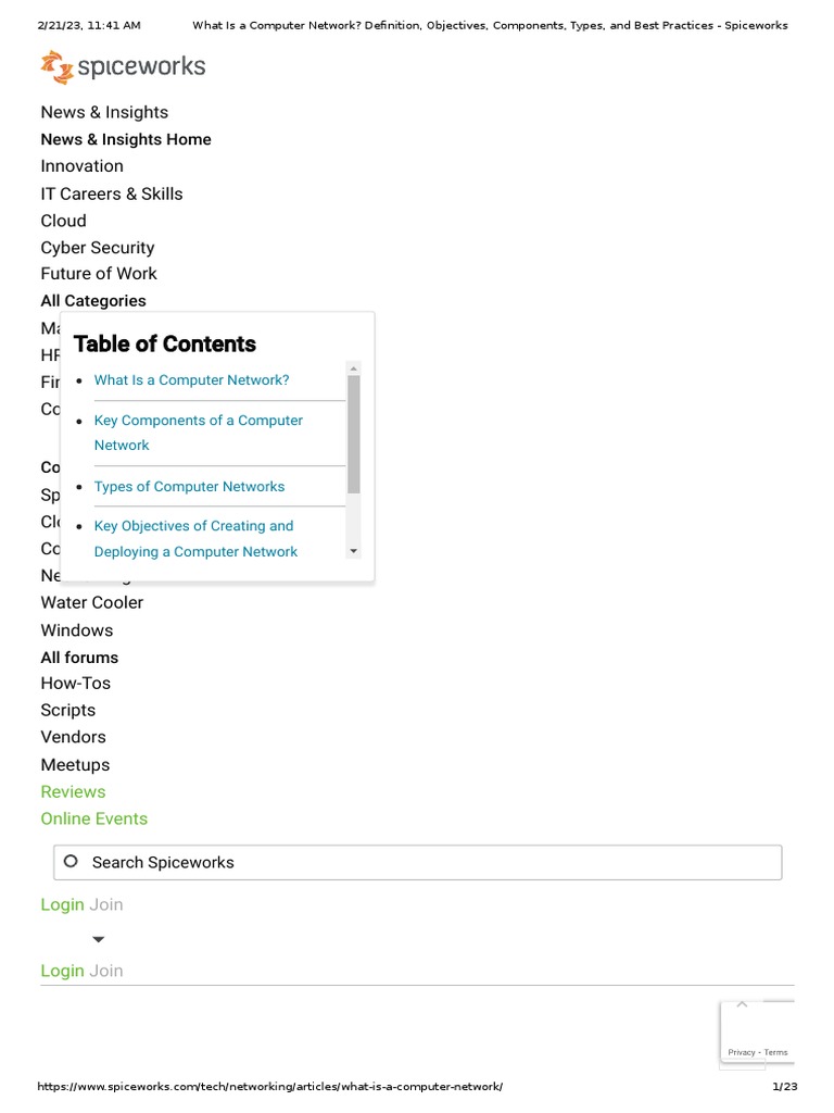 What Is A Computer Network - Definition, Objectives, Components, Types, and Best Practices ...