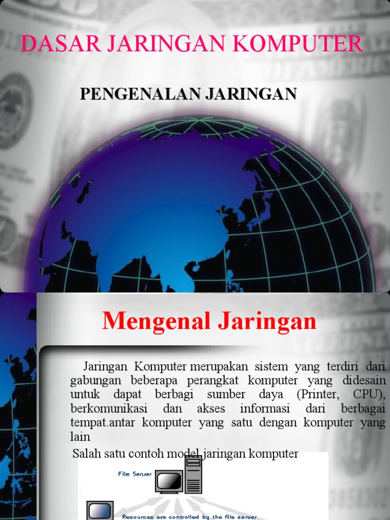 Materi Pengenalan Dasar Jaringan Komputer | PDF | Teknologi & Rekayasa Materi Pengenalan Dasar Jaringan Komputer | PDF | Teknologi & Rekayasa