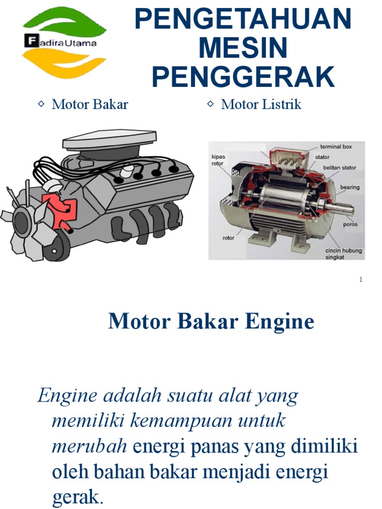 4 MOTOR PENGGERAK Ok | PDF