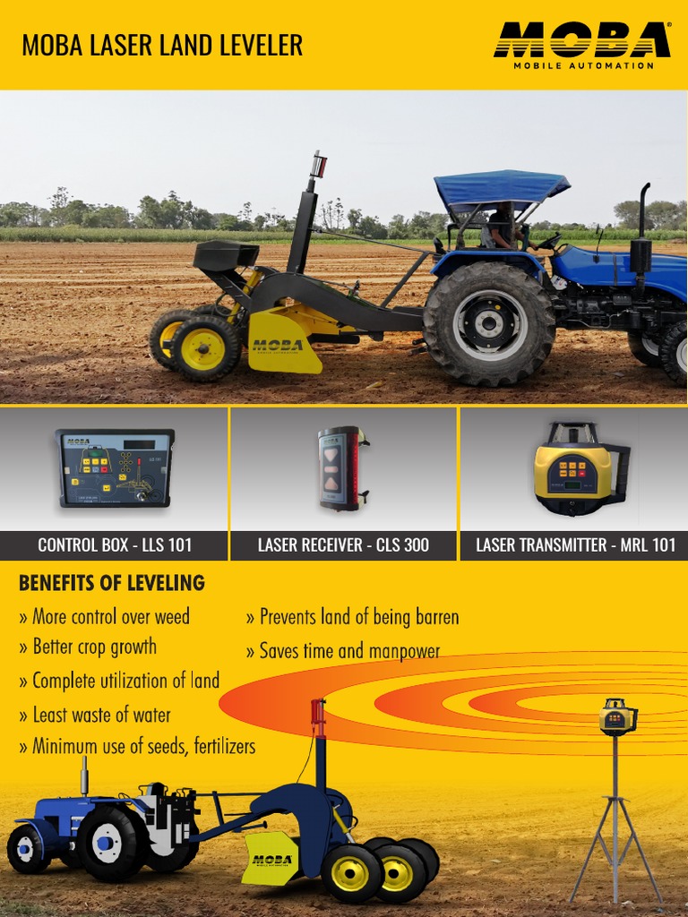 MOBA Laser Matic - Levelling System For Agriculture | PDF
