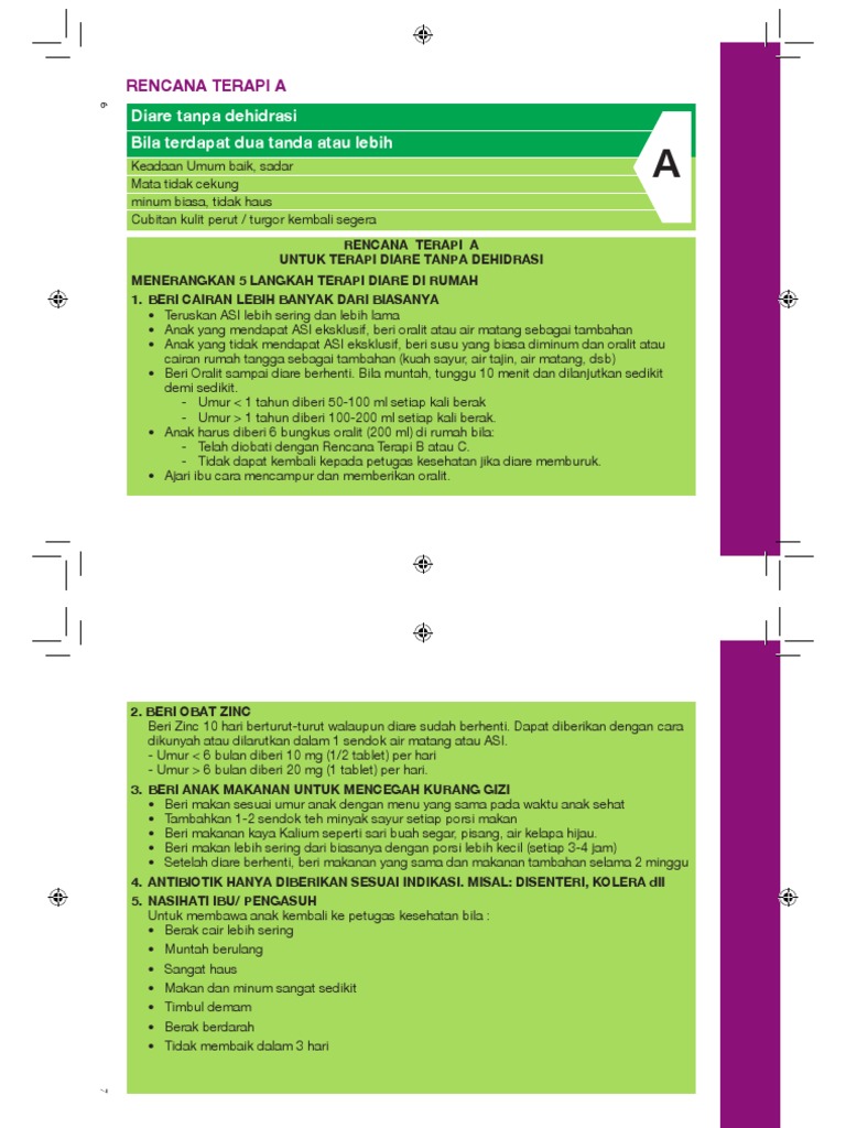 Terapi Diare ABC | PDF