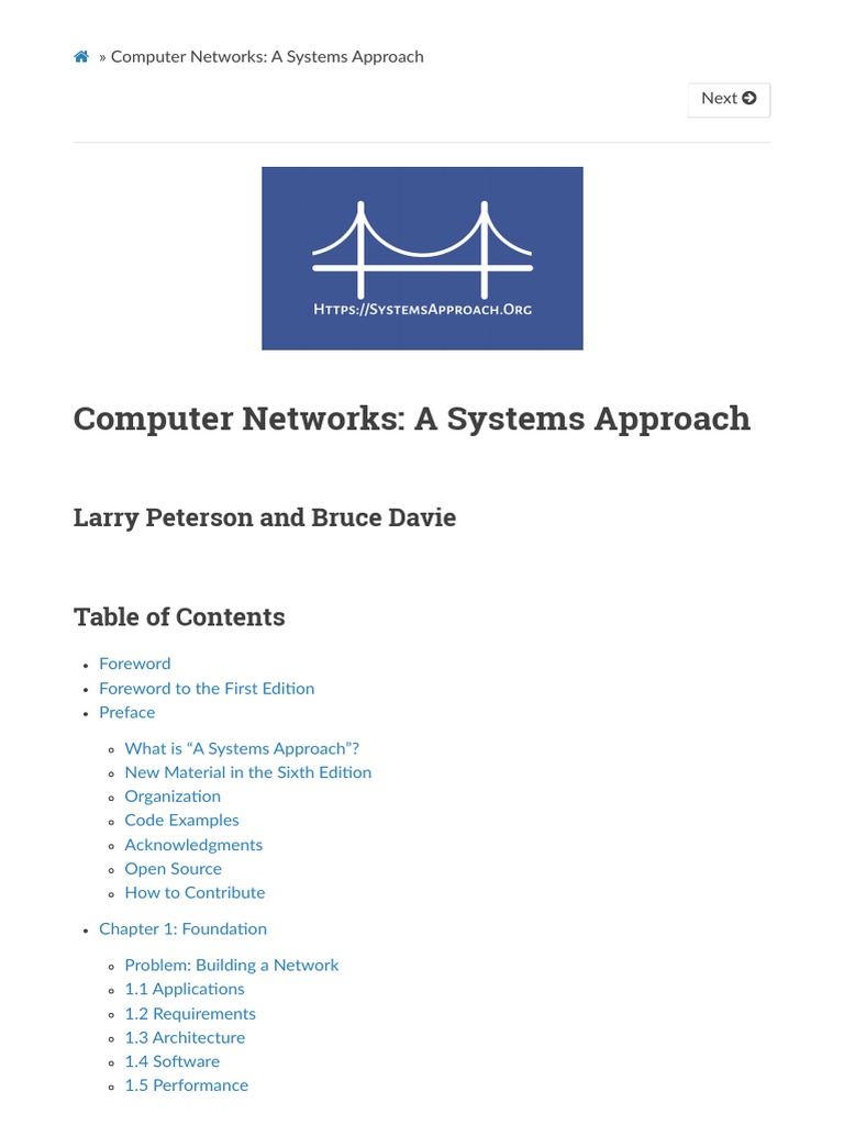 Computer Networks - A Systems Approach - Computer Networks - A Systems Approach Version 6.2-Dev ...