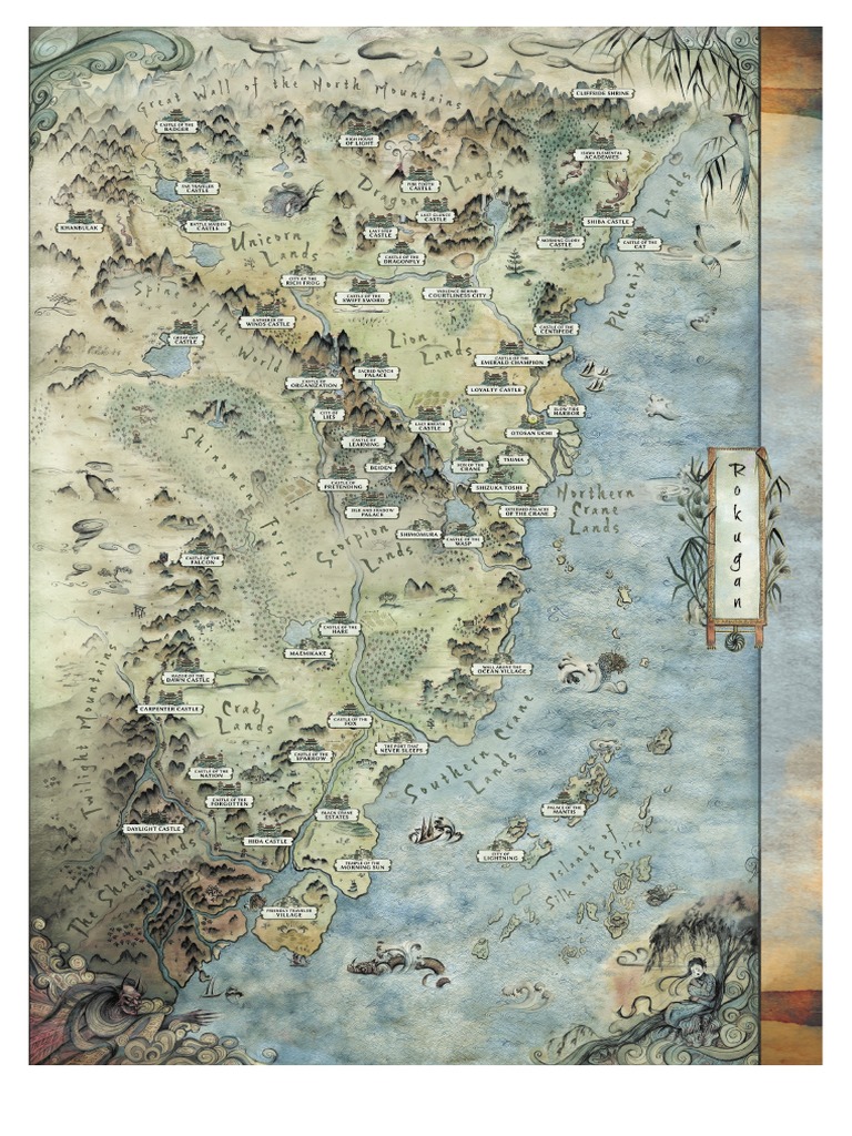 Rokugan Map | PDF