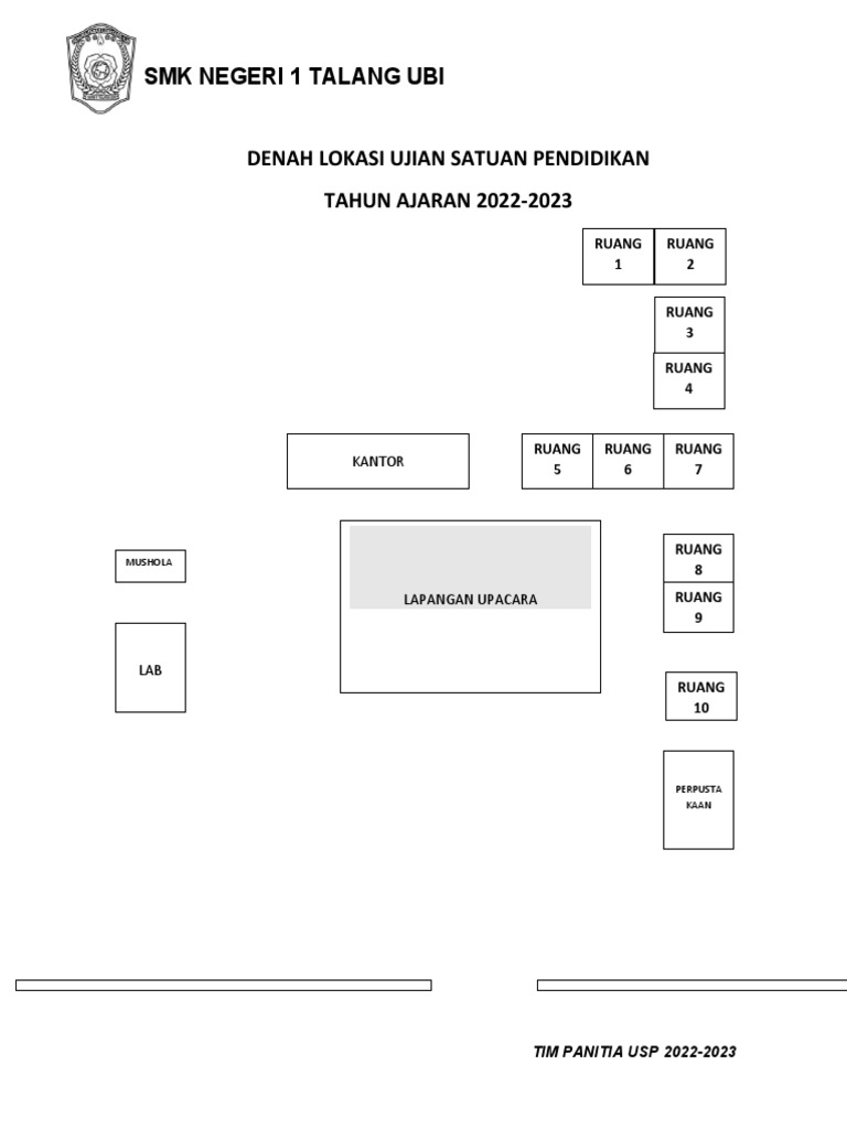 DENAH LOKASI USP 2023 Ok | PDF