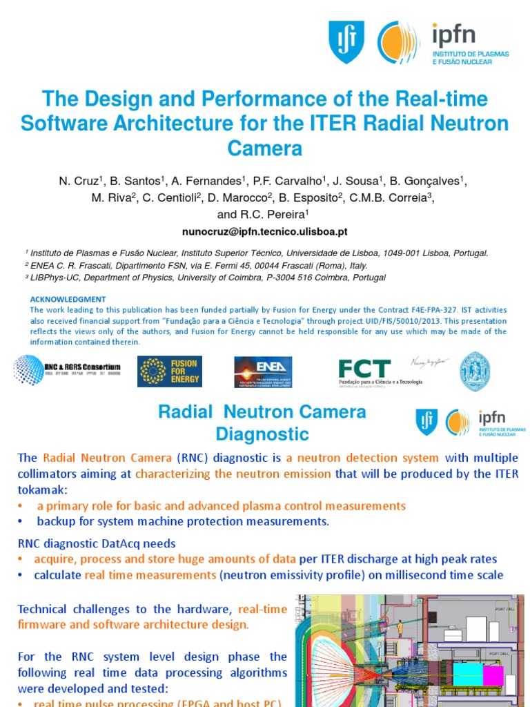 Oral - Presentation - RT2018 - NCruz - RNC - Software - Architecture | PDF | Computing ...